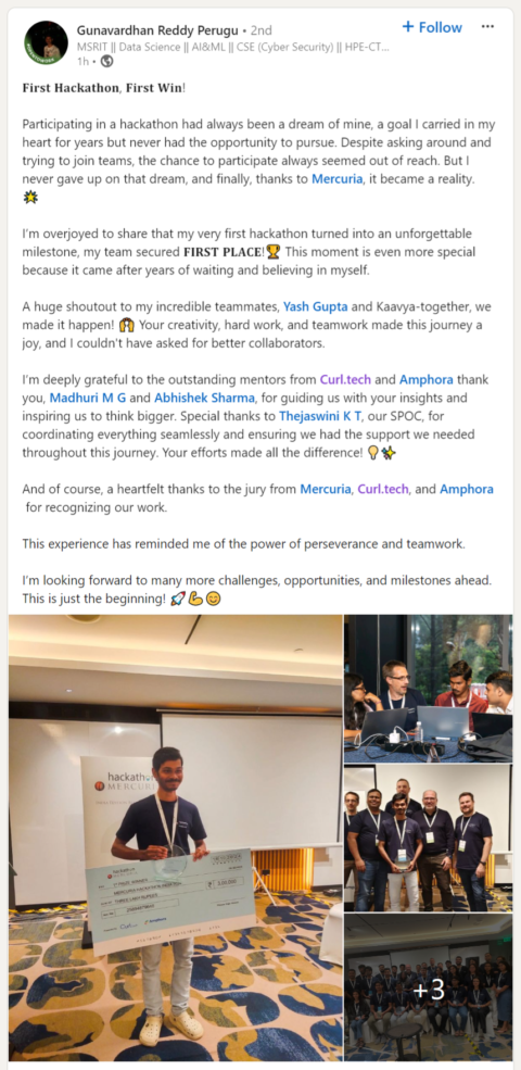 India Hackathon 2024 - Mercuria Hackathons